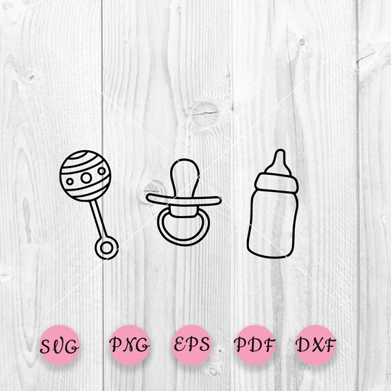 Baby Rattle Silhouette