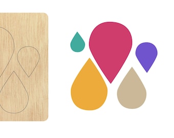 Sizzix Teardrop Die - Etsy