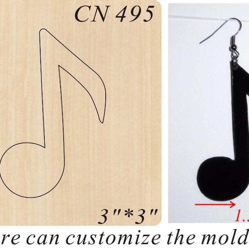 Felt Music Note - Etsy