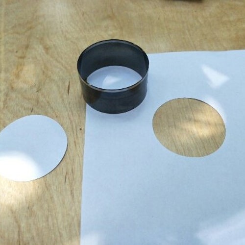 Custom Round Steel Leather Cutting Die Circle Design Leather - Etsy