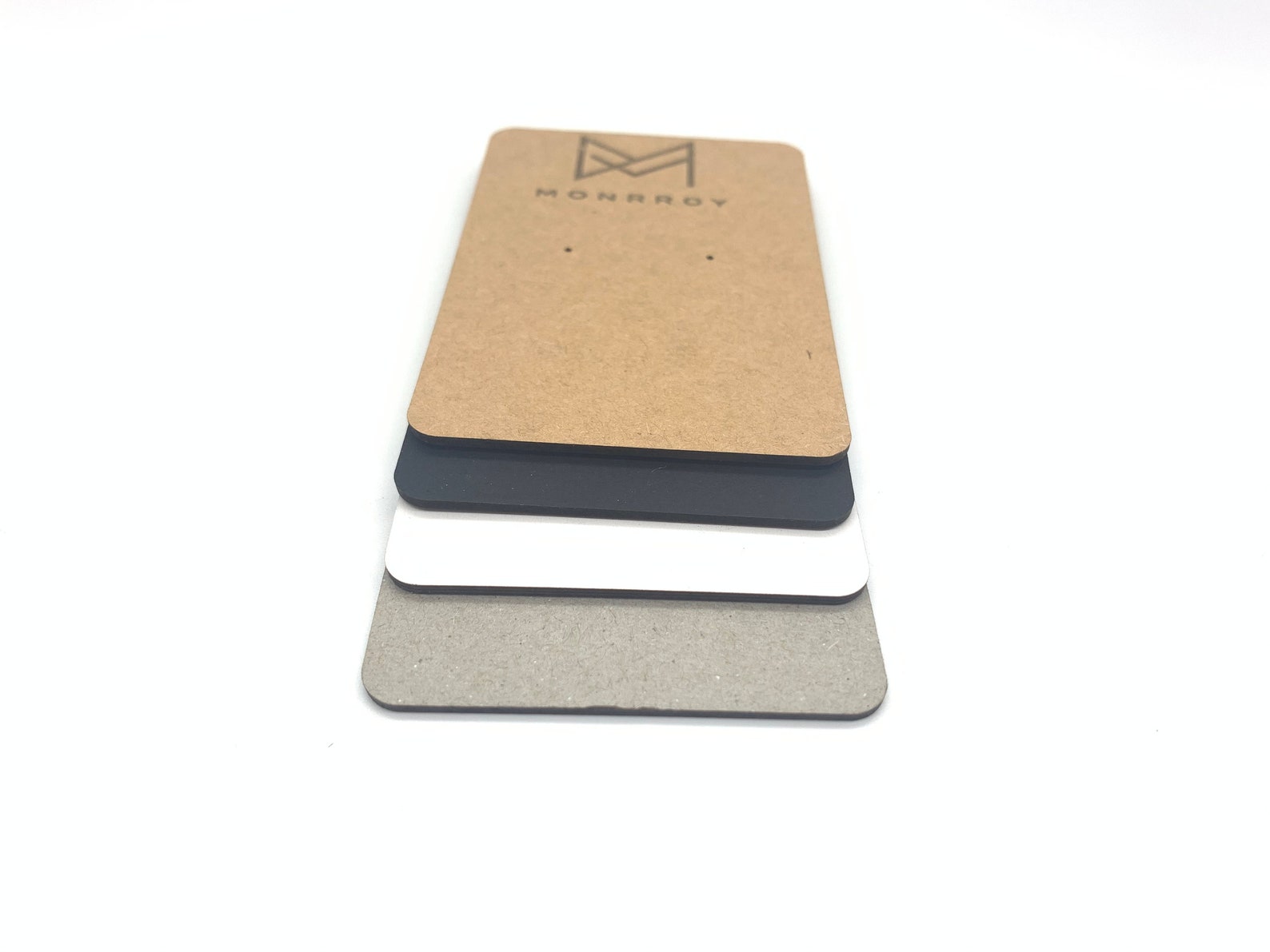 Custom Earring Display Cards Minimalist Jewelry Display - Etsy