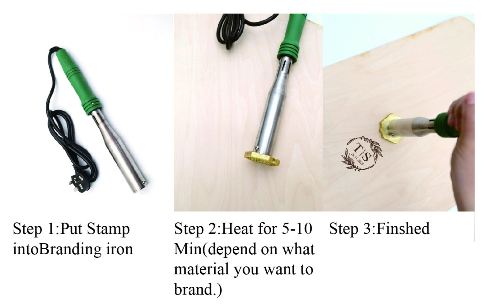 Custom Signature Wood Burning Stamp /electric Branding Iron | Etsy