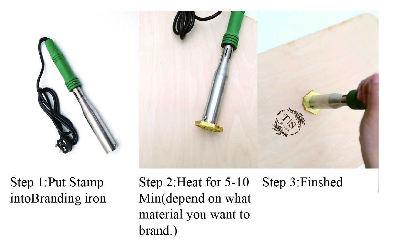 Custom Signature Wood Burning Stamp /electric Branding Iron | Etsy