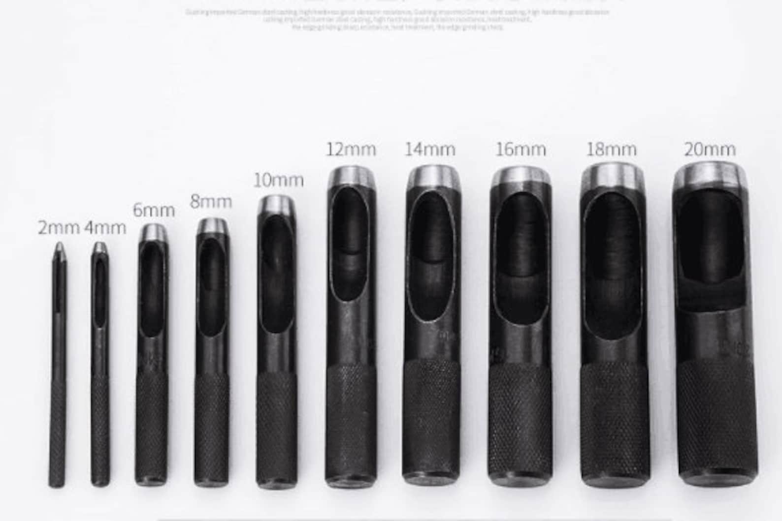 1mm to 25mm Leather Hollow Punch ,hole Drilling Tool,leather Hole ...