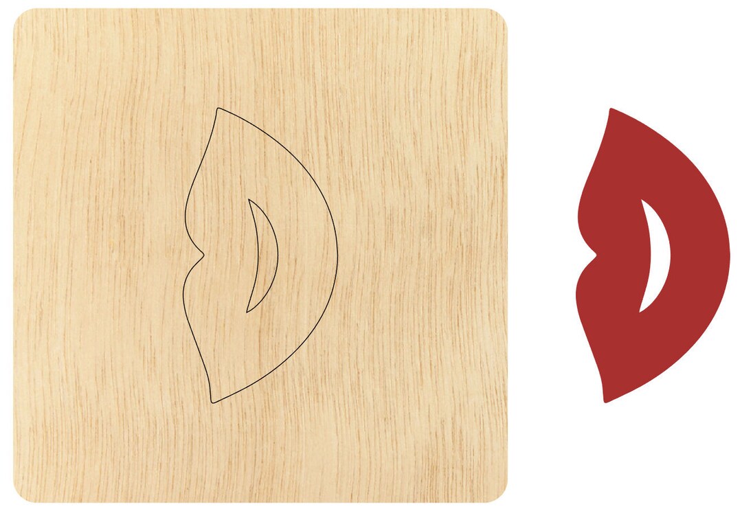 Lip Earrings Leather Cutting Die,custom Size Leather Cutting Die,steel ...