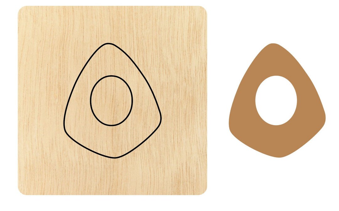 Diamond Earring Die Cutting,pendent Earring Wood Die Cut Mold ...