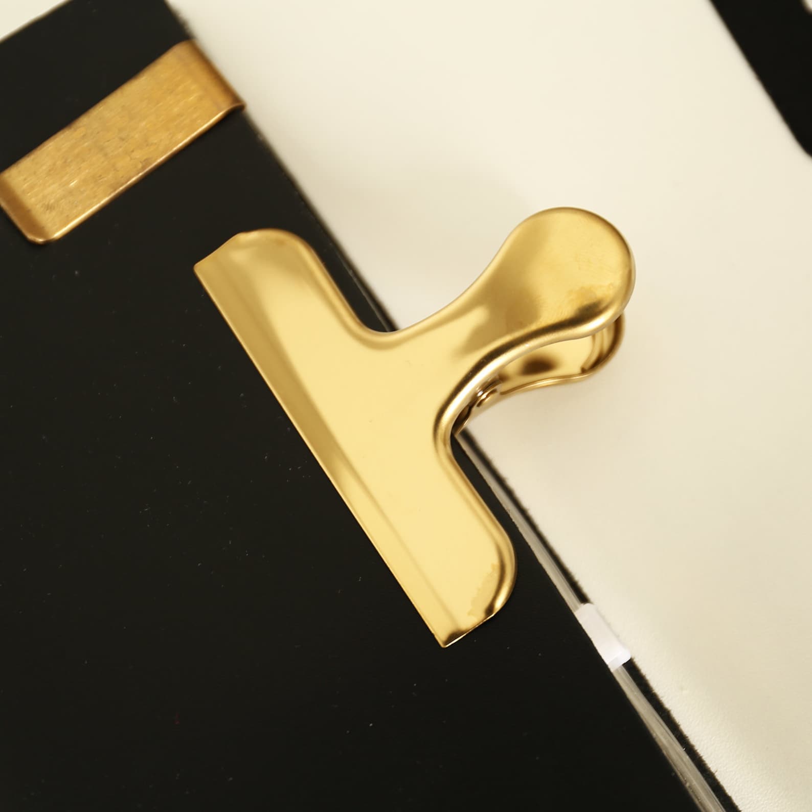 Retro Golden Binder Clip / Brass Clip / Food Bag Sealing - Etsy