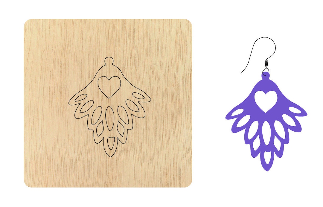 India Pendant Earrings Cutting Die,custom Size Leather Flower Cutting ...