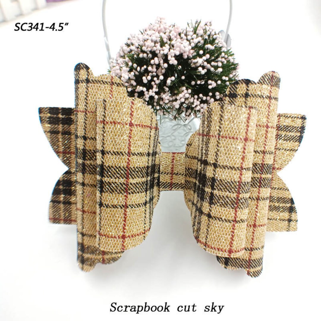 Scallop Bow Die Layered Hair Bow Cutting Dies,wood Die Cut Mold ...
