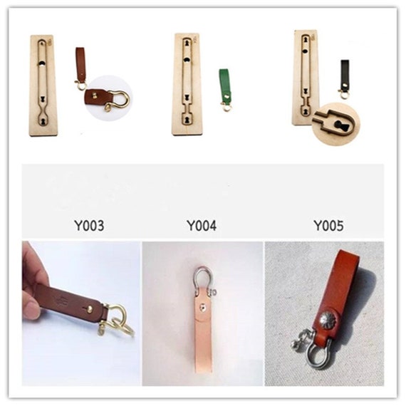 Keychain Leather Cutter Die Leather Cutting Mold Steel Punch - Etsy