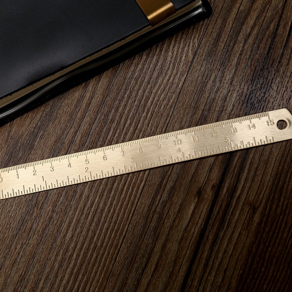 Metal Ruler - Etsy