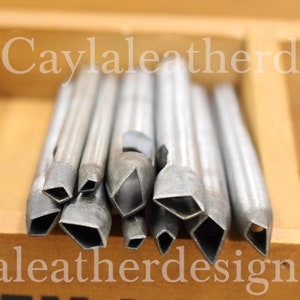 3mm-25mm Diamond Hole Puncher,leather Crafts ,leather Tool, Hole Maker ...