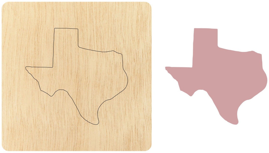 Custom State Earrings Leather Cutting Die, Texas Leather Cutting Die ...