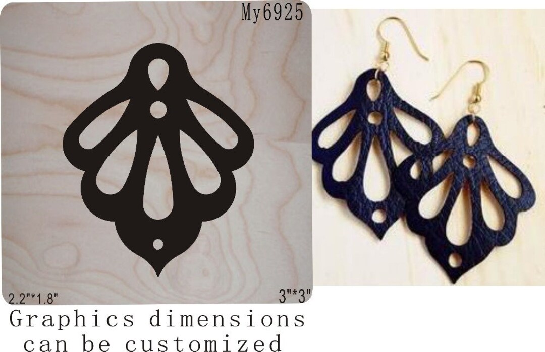 Flower Leather Cutting Die,custom Size Leather Cutting Die, Cut Out ...