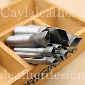 3mm-25mm Diamond Hole Puncher,leather Crafts ,leather Tool, Hole Maker ...