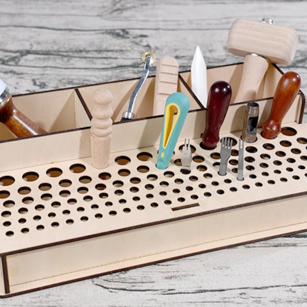 Leather Tool Rack - Etsy
