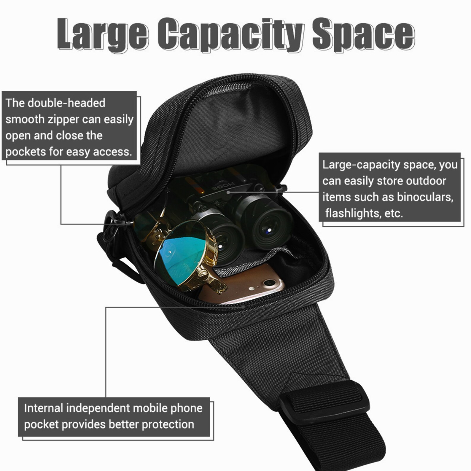 Tactical Chest Bag Tactical Chest Pack Tactical Crossbody - Etsy Canada