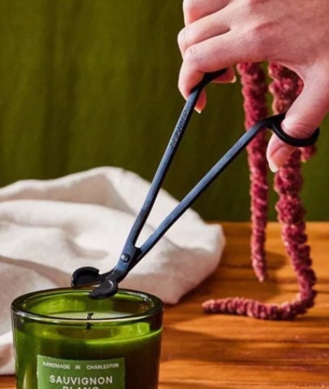 Candle Wick Trimmer - Matte Black - Candle Wick Scissors - Etsy