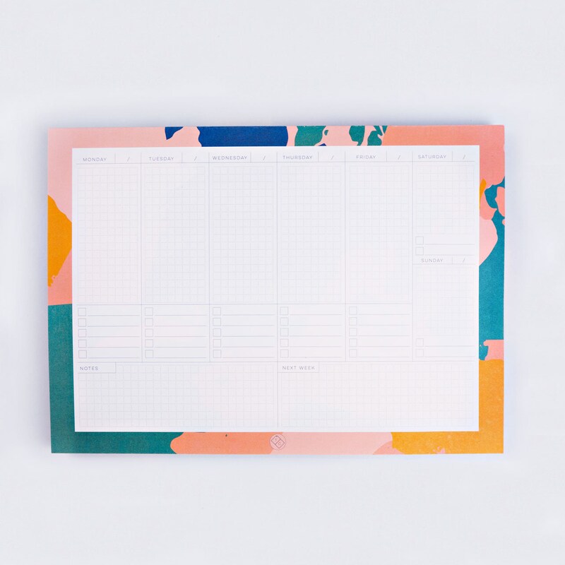 Weekly Planner Pad - Etsy