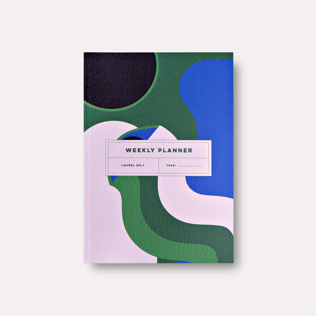 Laurel Undated Weekly Planner Book - Etsy