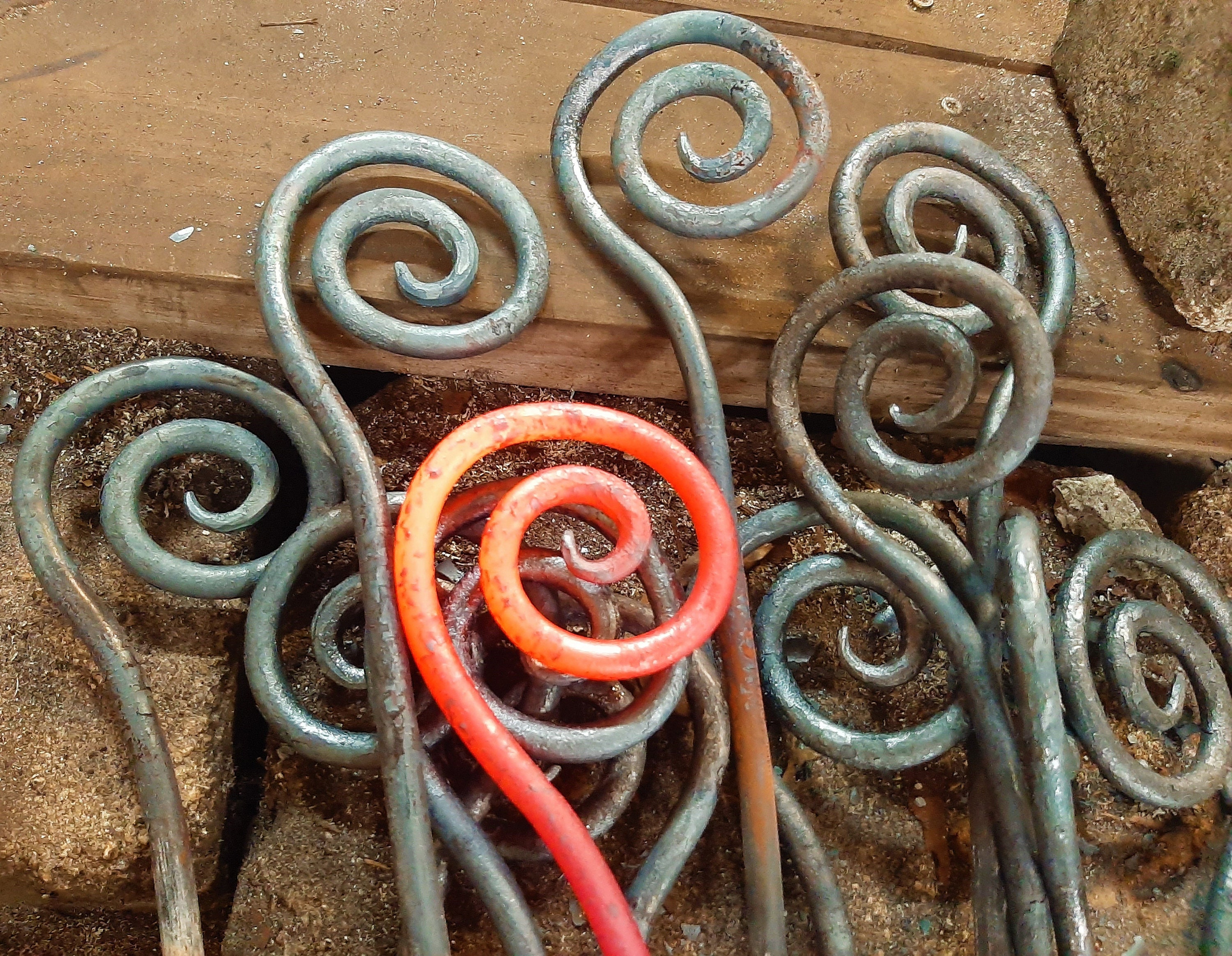 Fairy Perch Hand Forged Iron Stake - Etsy