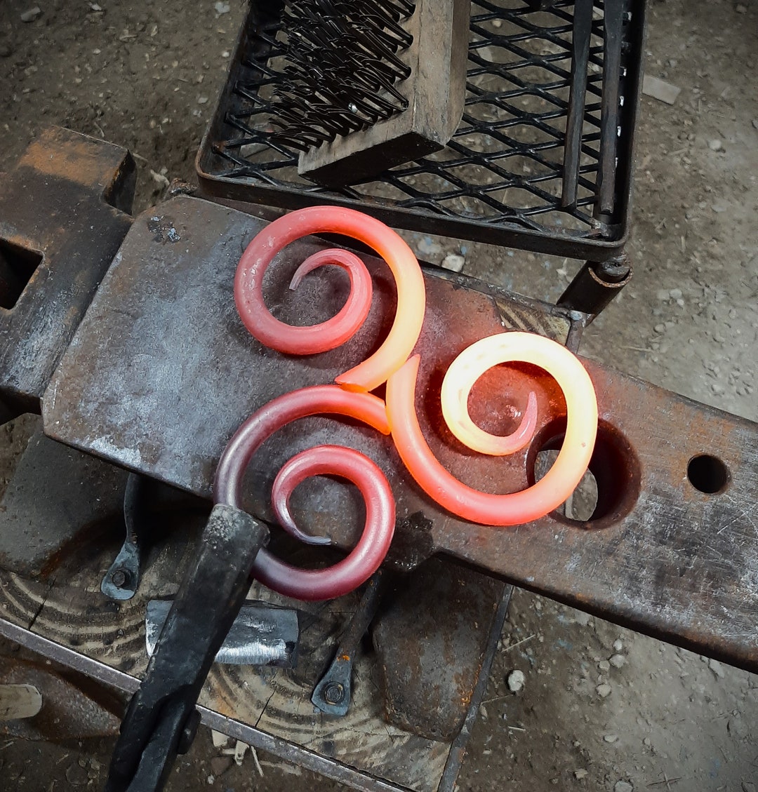 Hand Forged Triskelion Knot - Etsy