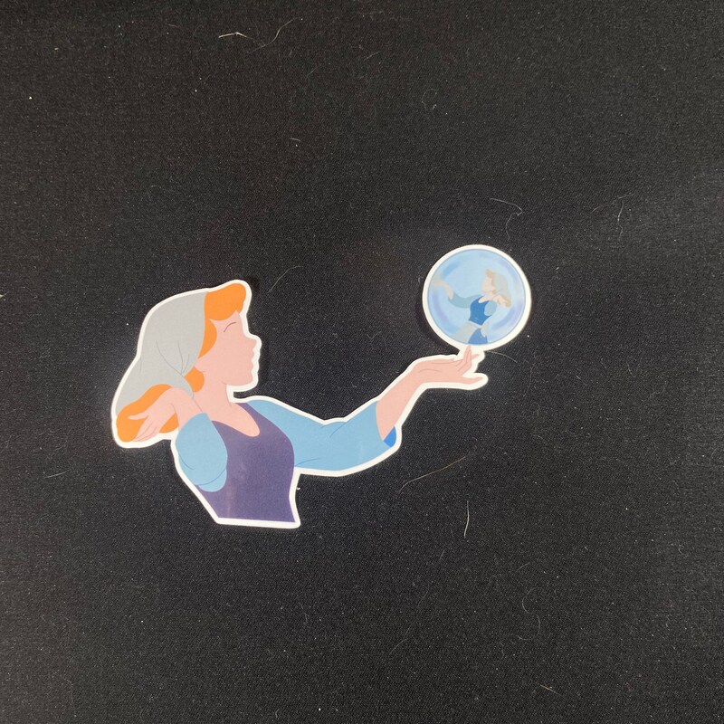 Cinderella Stickers - Etsy