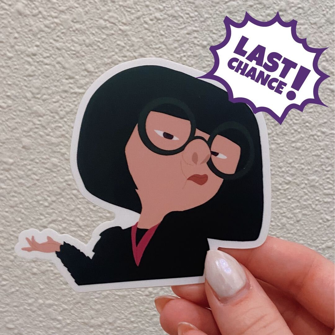 Edna Mode Sticker - Etsy