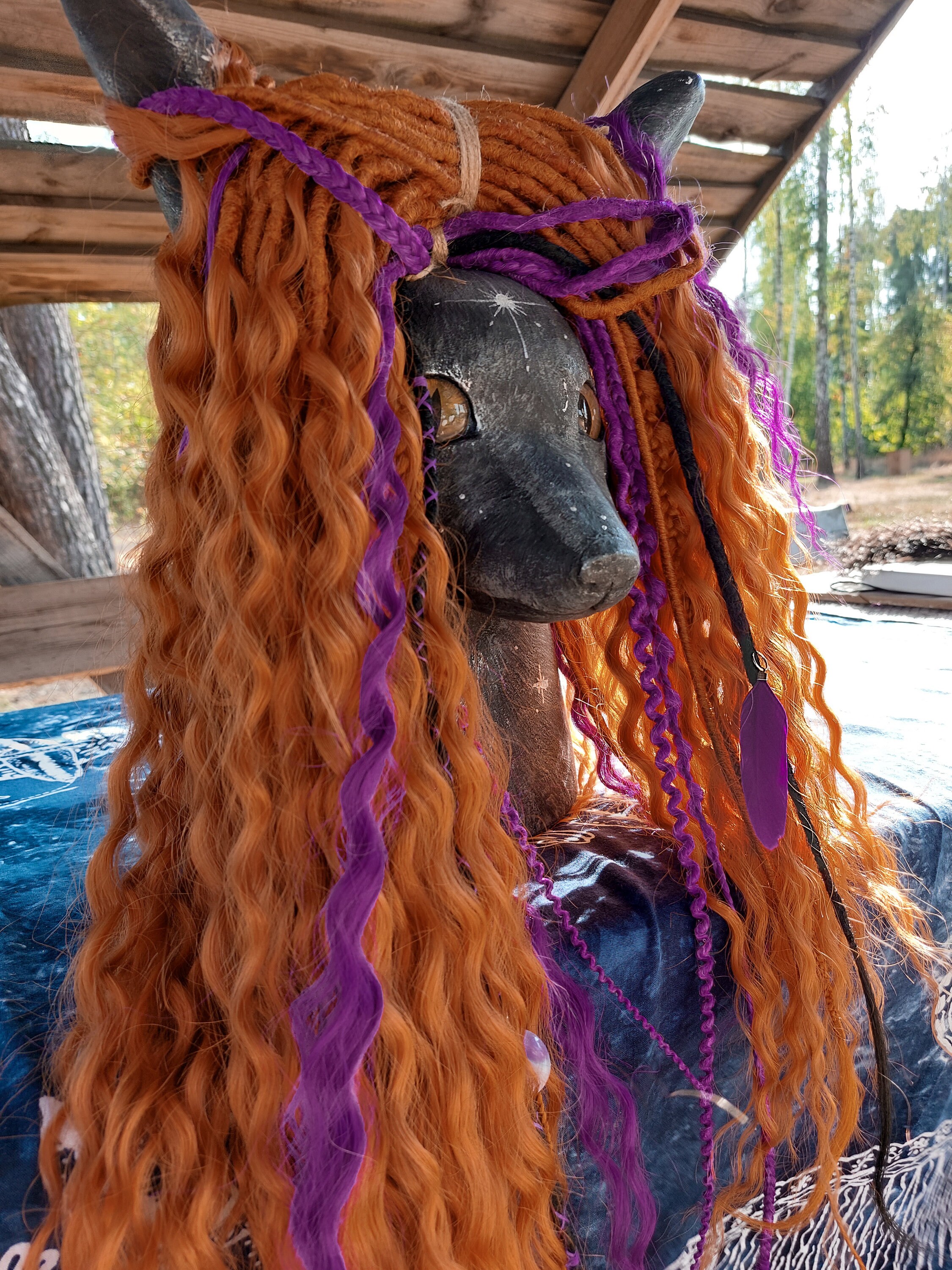 Ginger Dreadlocks Curly Dreads Crochet Double Ended Dreads - Etsy