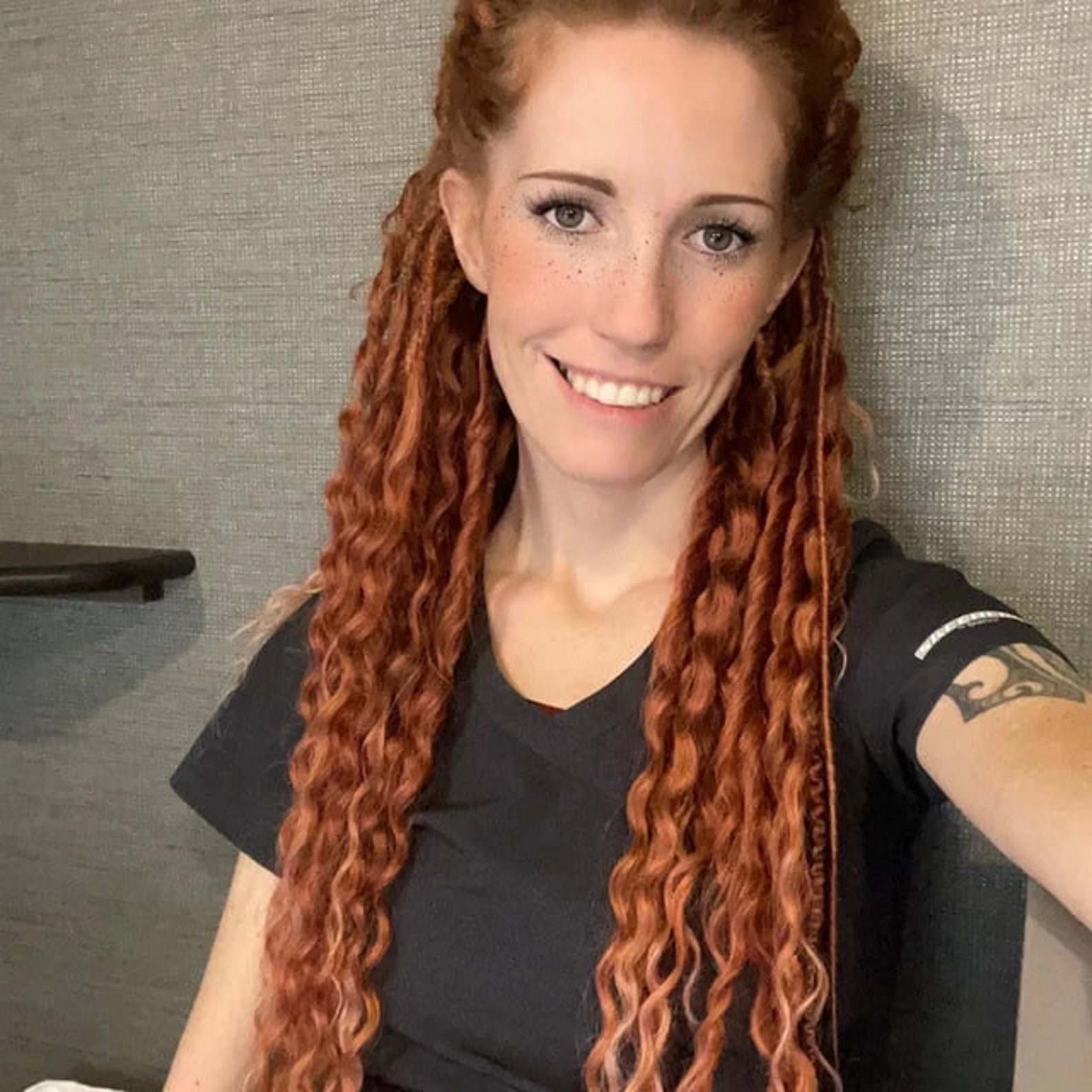 Wavy Dread Ginger Dreadlocks Curly Oranges Dreads Synthetic - Etsy