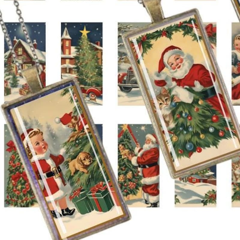 Domino Pendant - Etsy