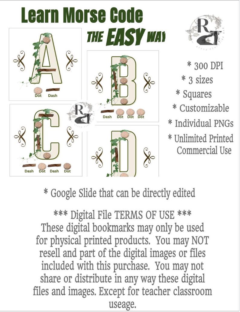 Learn Morse Code the EASY Way - Drag and Drop Digital & Printable ...