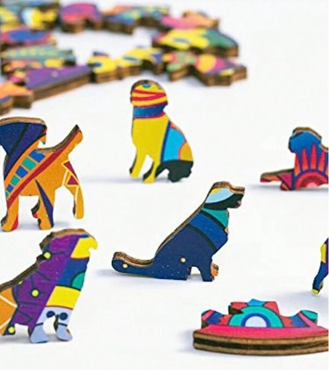 Beautiful and Intricate Wood Humming Bird Puzzle - Great for Animal and ...