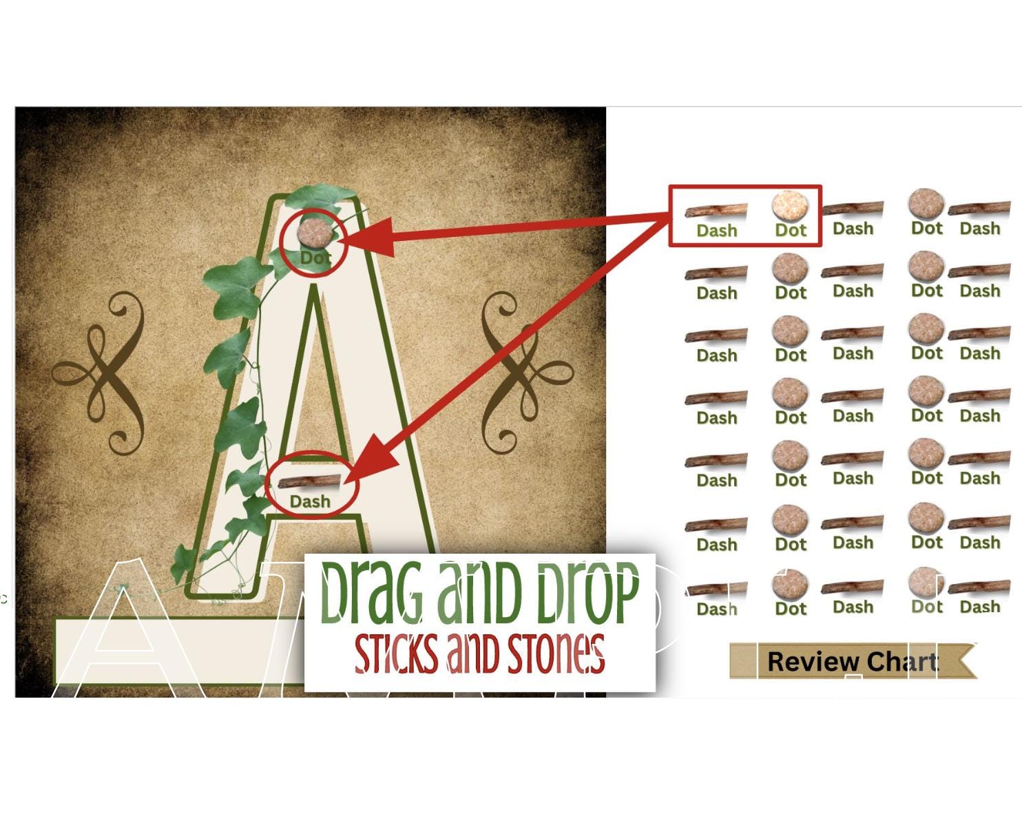 Learn Morse Code the EASY Way - Drag and Drop Digital & Printable ...