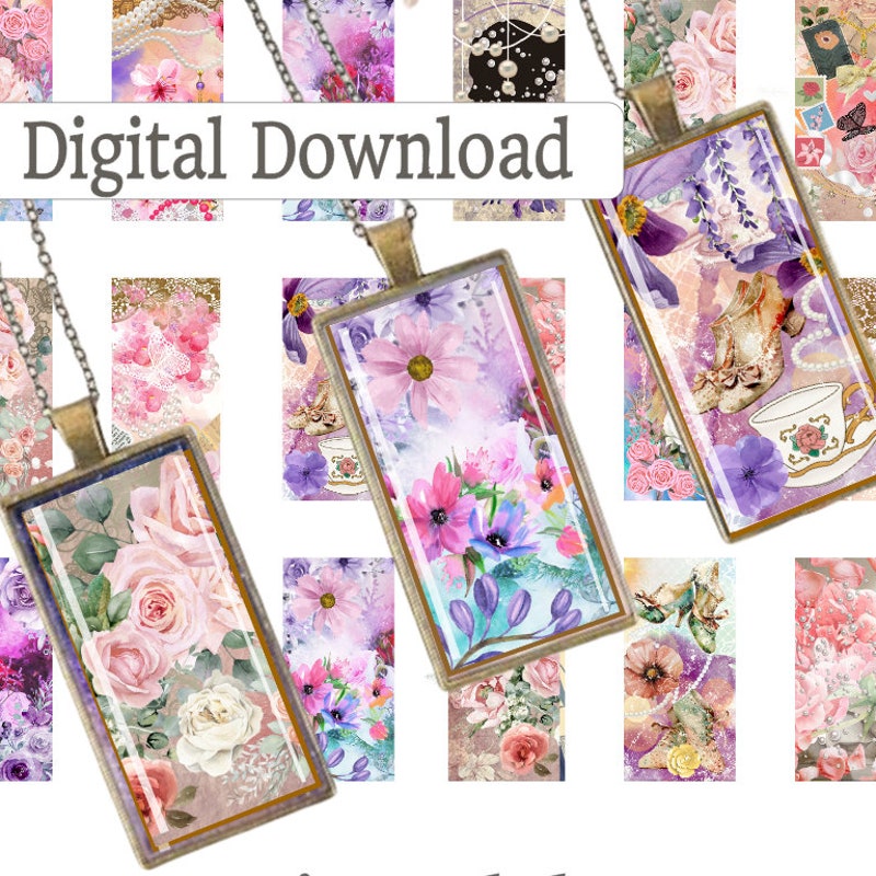 Domino Pendant - Etsy