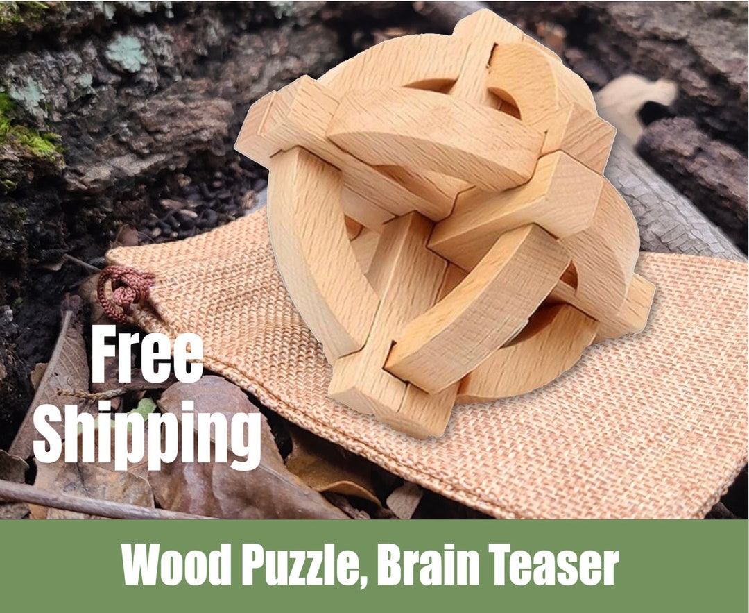 Kongming Japanese 3D Wood Magic Ball Sphere Puzzle - Interlocking ...