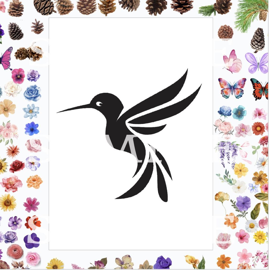 Create Beautiful DIY Hummingbird Art Google Slide Activity Drag and ...