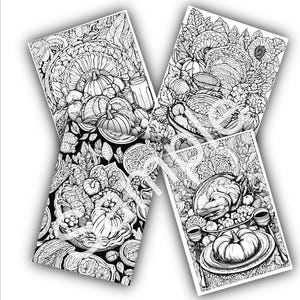 21 Fall Zentangle Designs Coloring Pages 8x11in 500 DPI PNG, Unlimited ...