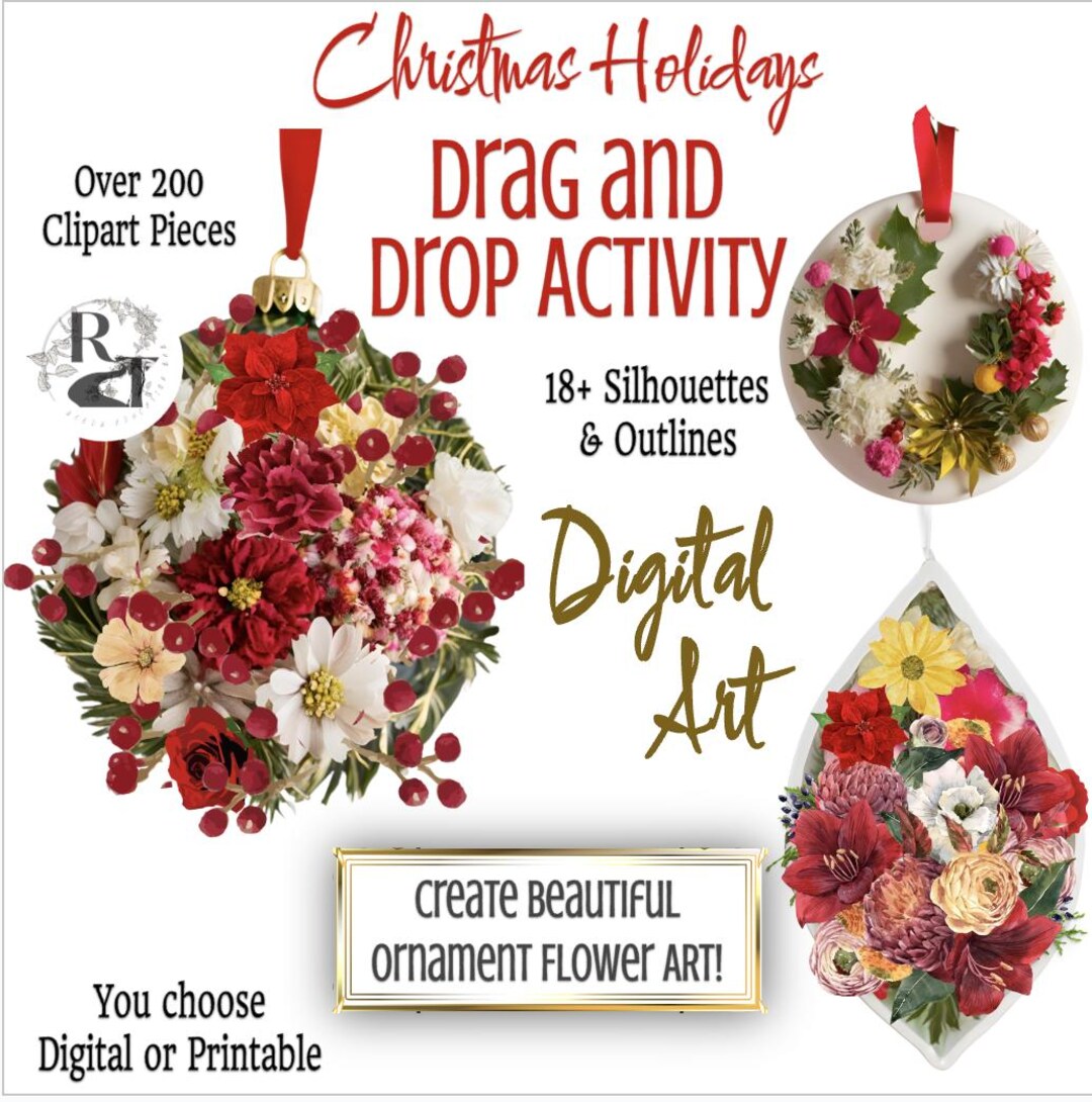 Create Beautiful DIY Christmas Ornament Art With Google Slide Activity ...