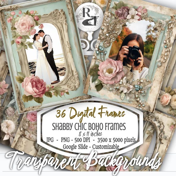 Shabby Chic Frames - Etsy