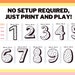 Toddler Number Activities - PRINT AND PLAY - Counting Learning - Busy ...