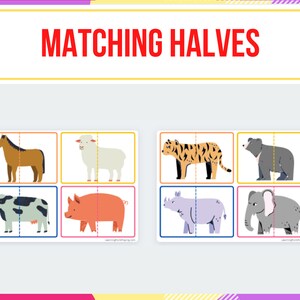 Toddler Animal Activities - Toddler Busy Book - Toddler Printable ...