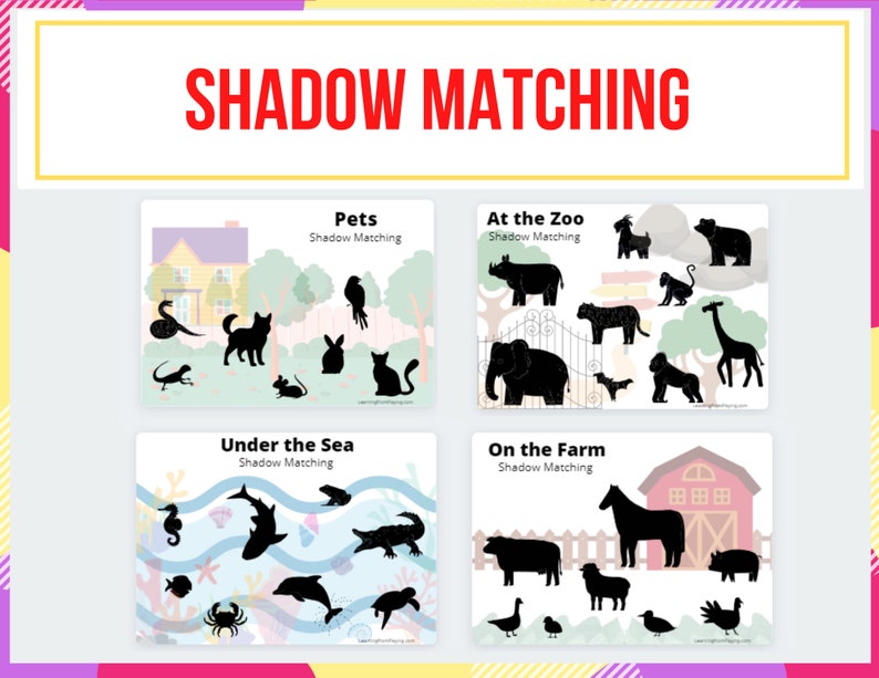 Toddler Animal Activities - Toddler Busy Book - Toddler Printable ...