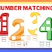 Toddler Learning Pack Matching Activity Five Senses, Numbers, Colors ...