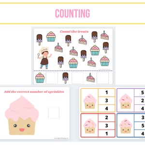 Preschool Learning Summertime Activities - Busy Book - Printable Binder ...