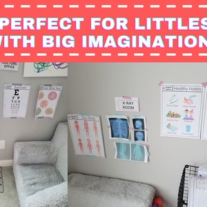 Toddler Doctors Office Dramatic Play - Pretend Play - Learning ...