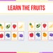 Preschool Learning Fruit Activities Busy Book Preschool Printable ...