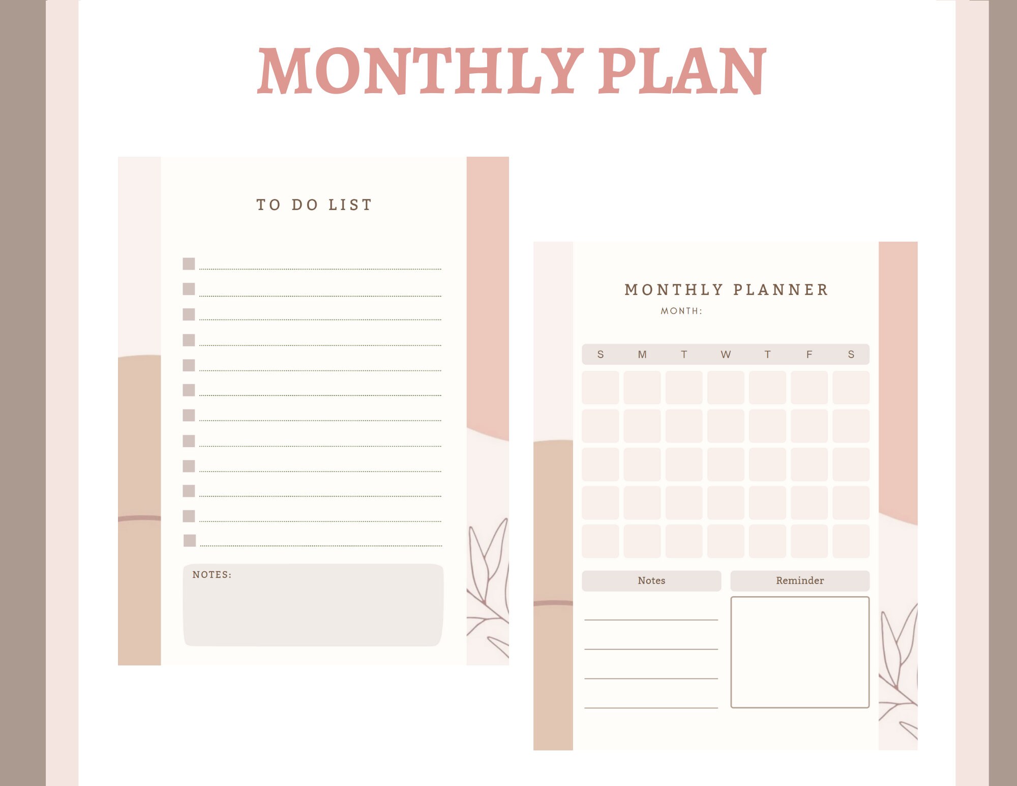 Busy Mom Planner Printable Checklist Organized Life Cleaning Checklist ...
