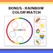 Toddler Color Match Activity - Sorting - Learning - Matching - Busy ...