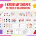 Toddler Learning Activities 100 Pages Counting, Shapes, Fruits & More ...